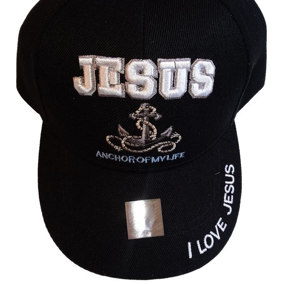 JoyCap | Accessories | Jesus Anchor Of My Life Hat Black | Poshmark